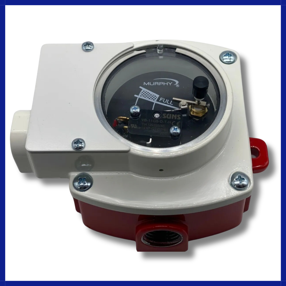 Murphy Level Indicator Swichgage with Snap-Switch for Engine ...