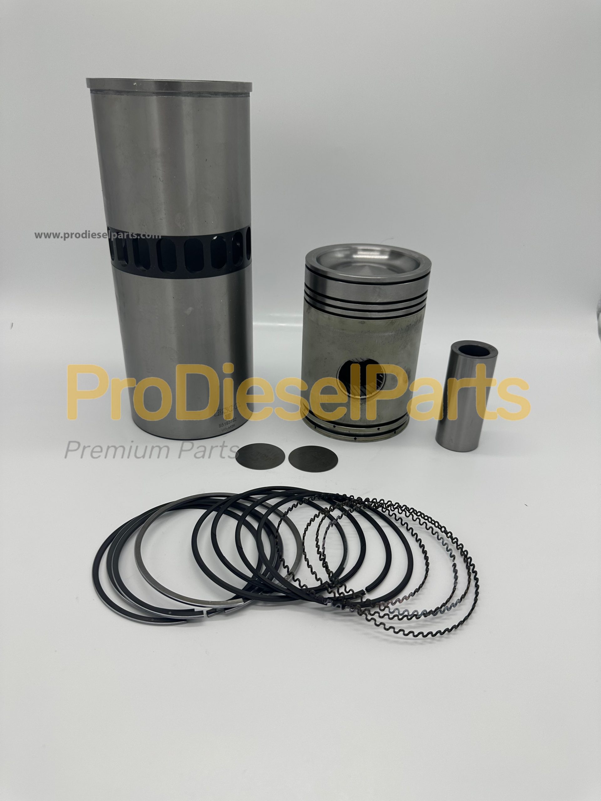 Cylinder Kit Complete - STD - ONE PIECE PISTON, Engine 3-53 Turbo ...