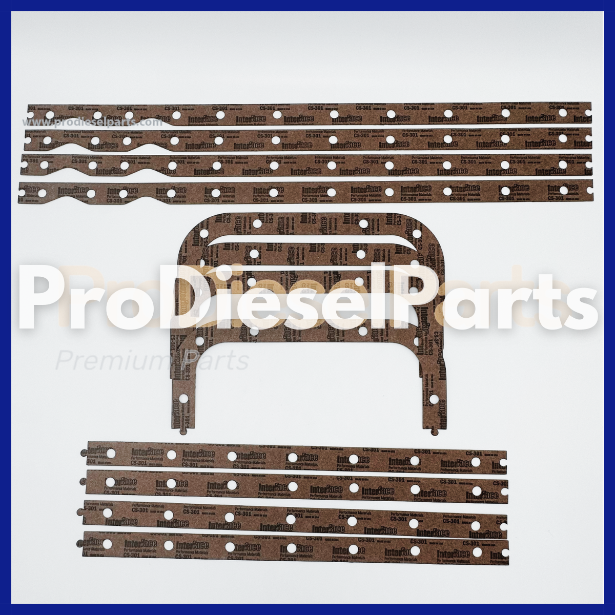 Oil Pan Gasket, Engine 16V92 Turbo - ProDieselParts